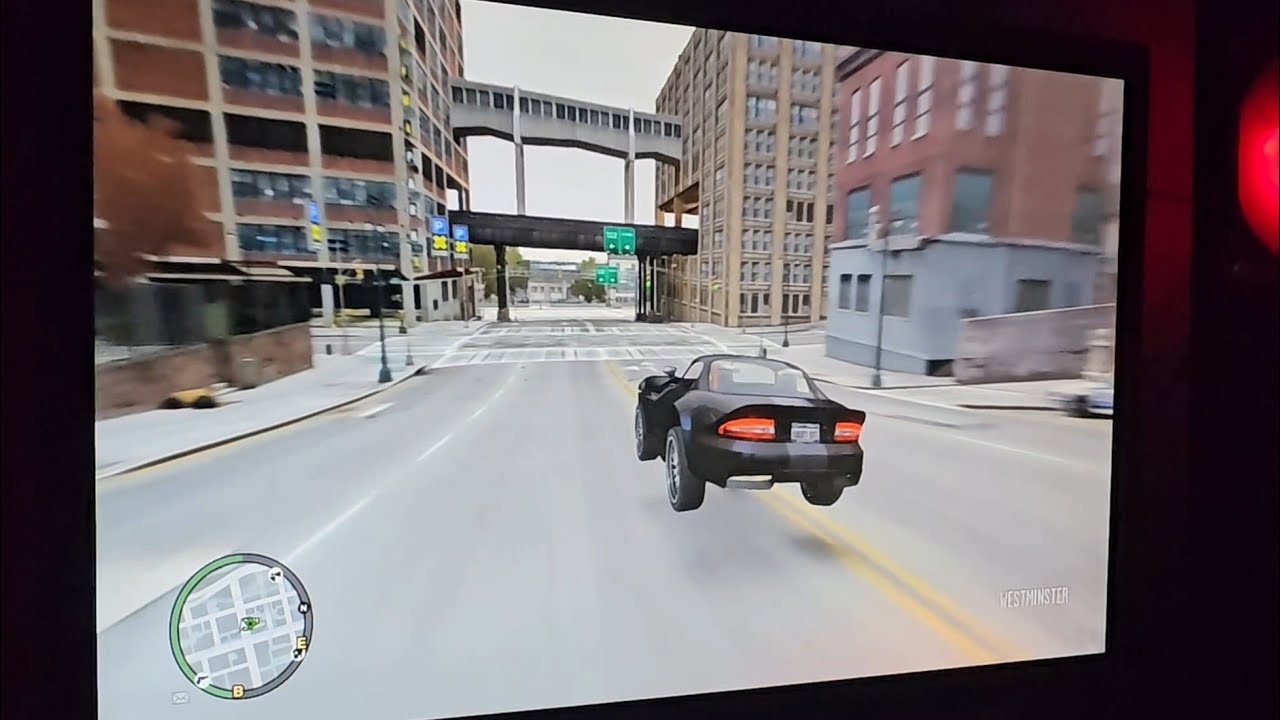 Reckless driving in GTA 4 with ultra graphics - YouTube