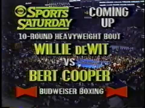 Willie DeWitt v Bert Cooper - YouTube