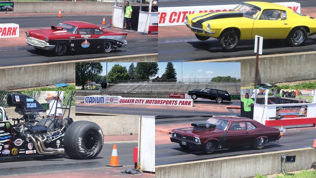 INSANE Drag Racing at Quaker City Motorsports Park 😱 - YouTube