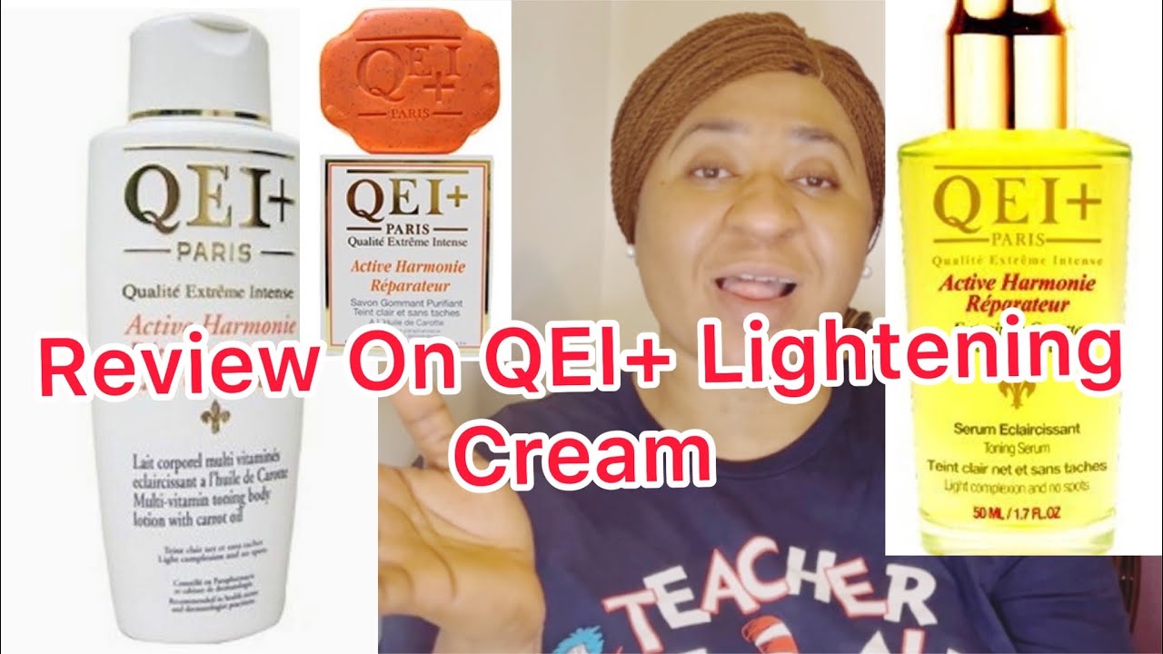 Review On QEI+ Lightening Cream Set | For All Skin Type | For glowing ...