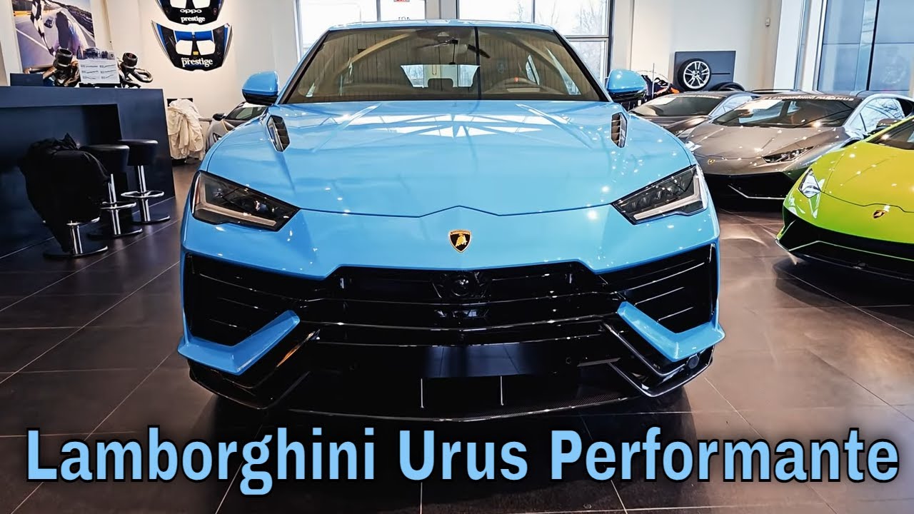 Lamborghini Urus Performante: Ultimate Exterior Tour - YouTube