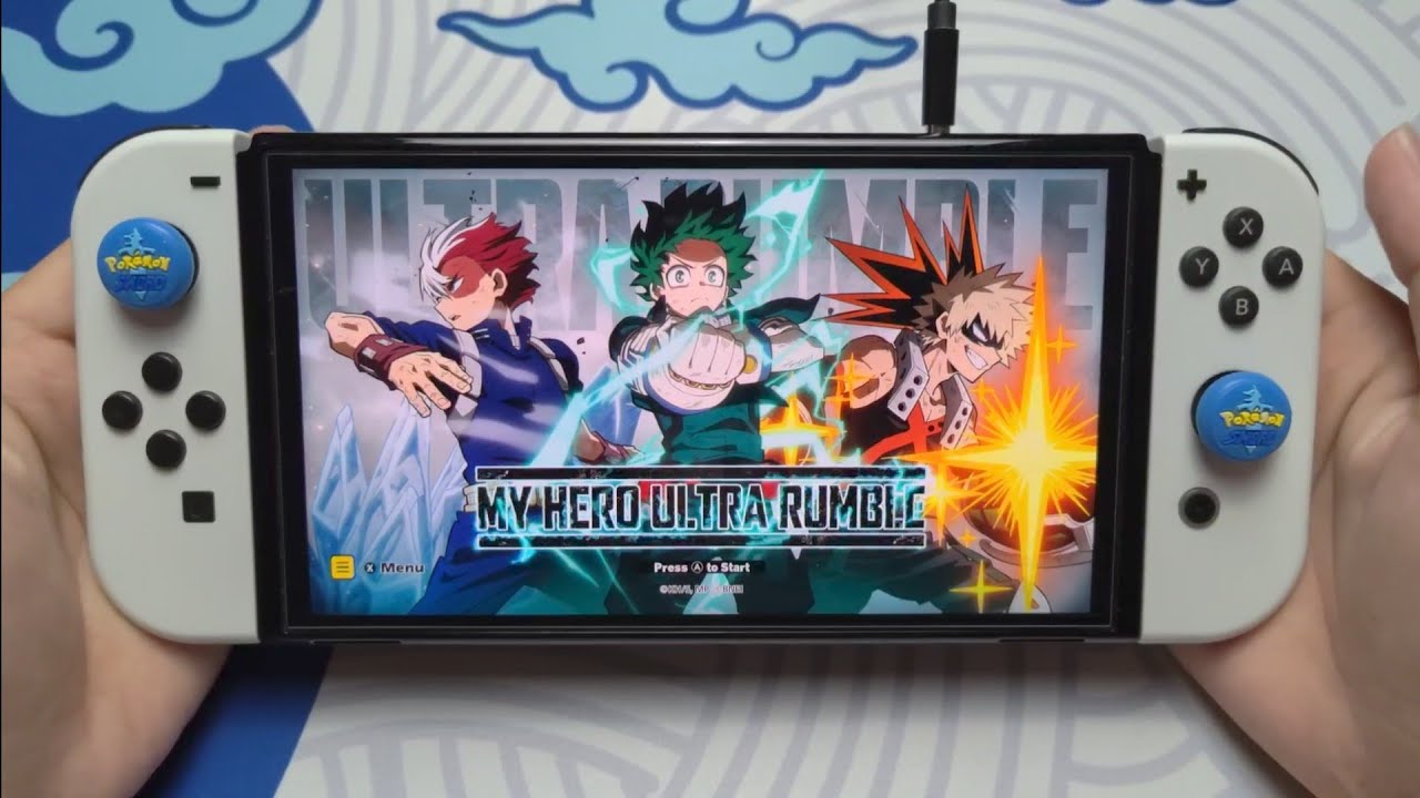MY HERO ULTRA RUMBLE on Nintendo Switch OLED Gameplay - YouTube