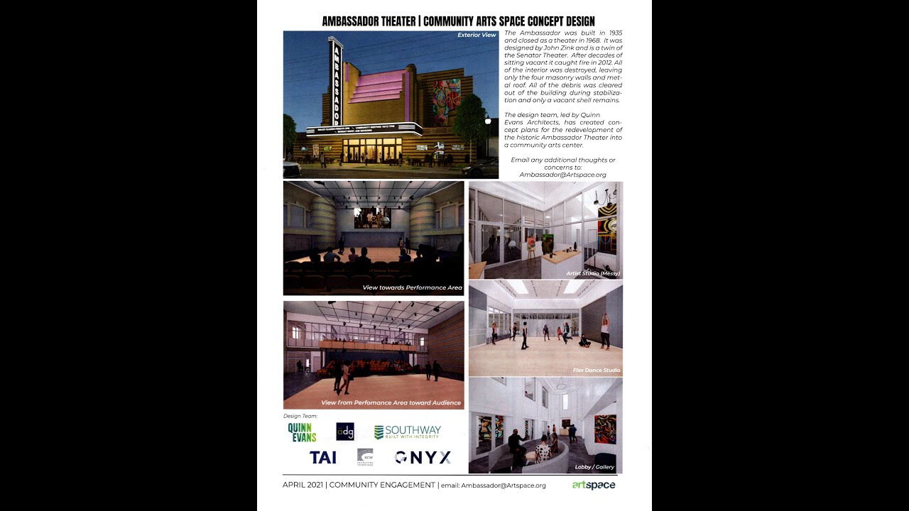 The Ambassador Theater Baltimore City - YouTube