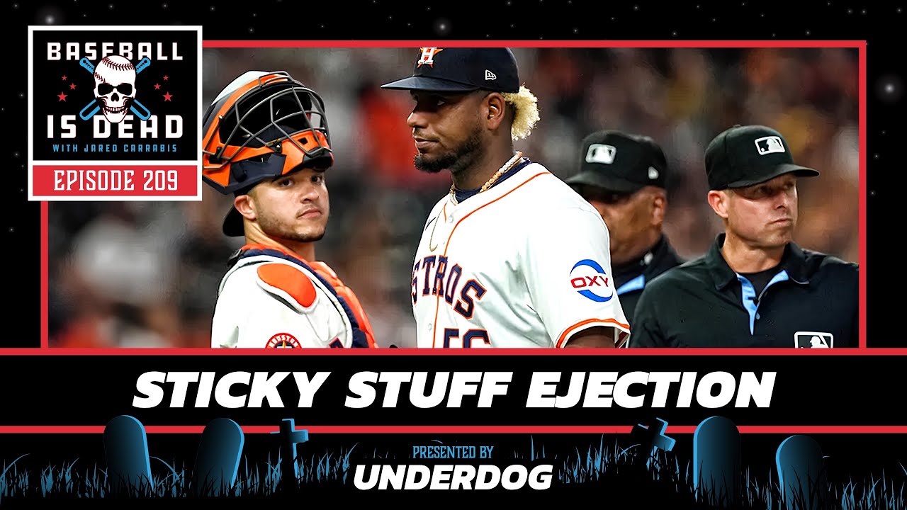 Astros Ronel Blanco Ejected For Sticky Stuff || Baseball Is Dead ...