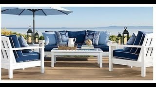 Blue Patio Furniture