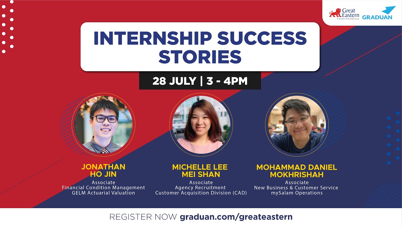 Great Eastern Webinar: Internship Success Stories - YouTube