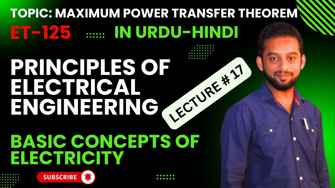 Maximum Power Transfer Theorem Proof | How to Achieve Maximum ...