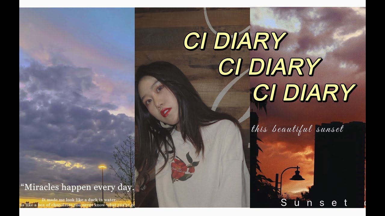 CI DIARY 时光机日常丨夕阳乌云和天空 美食电影和生活丨逛宜家 看剧本 拍照吧 丨火腿咸司康 奶香司康饼丨面包脑袋的日常 - YouTube