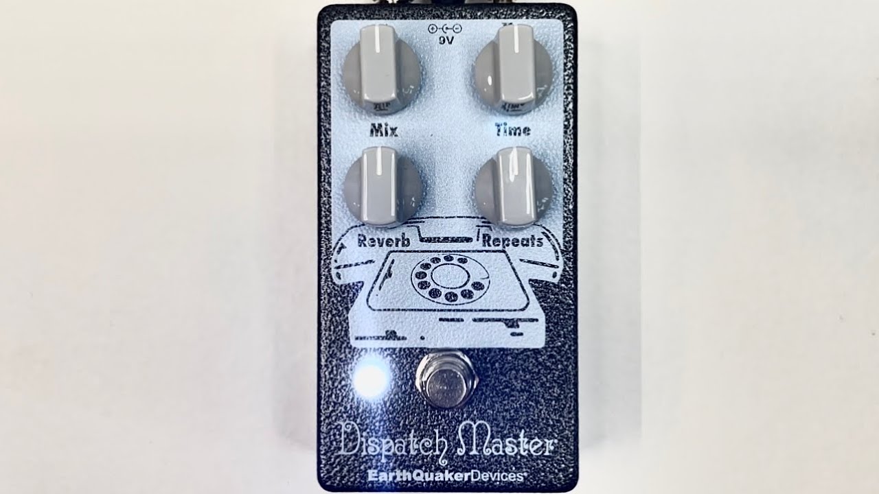 Dispatch Master by EarthQuaker! All the Reverb and Delay you need, in ...