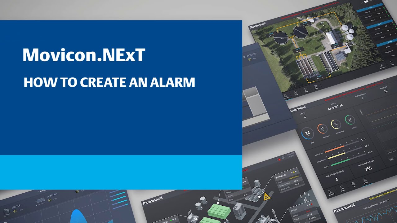 Alarms Tutorial Movicon.NExT 4.0 - YouTube