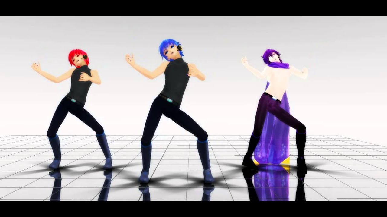 (MMD) Gentleman- Akaito, Taito and Kaito - YouTube