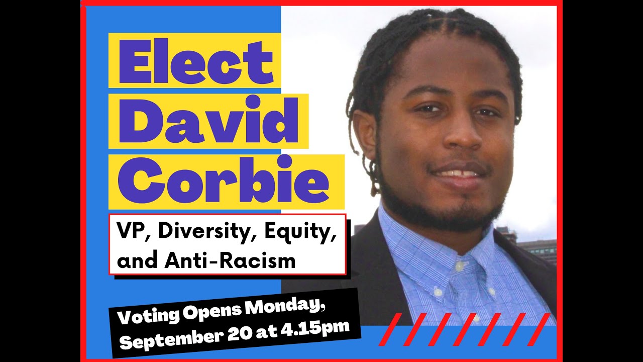 KSSG Candidate for VP, Diversity, Equity, and Anti-Racism: David Corbie ...