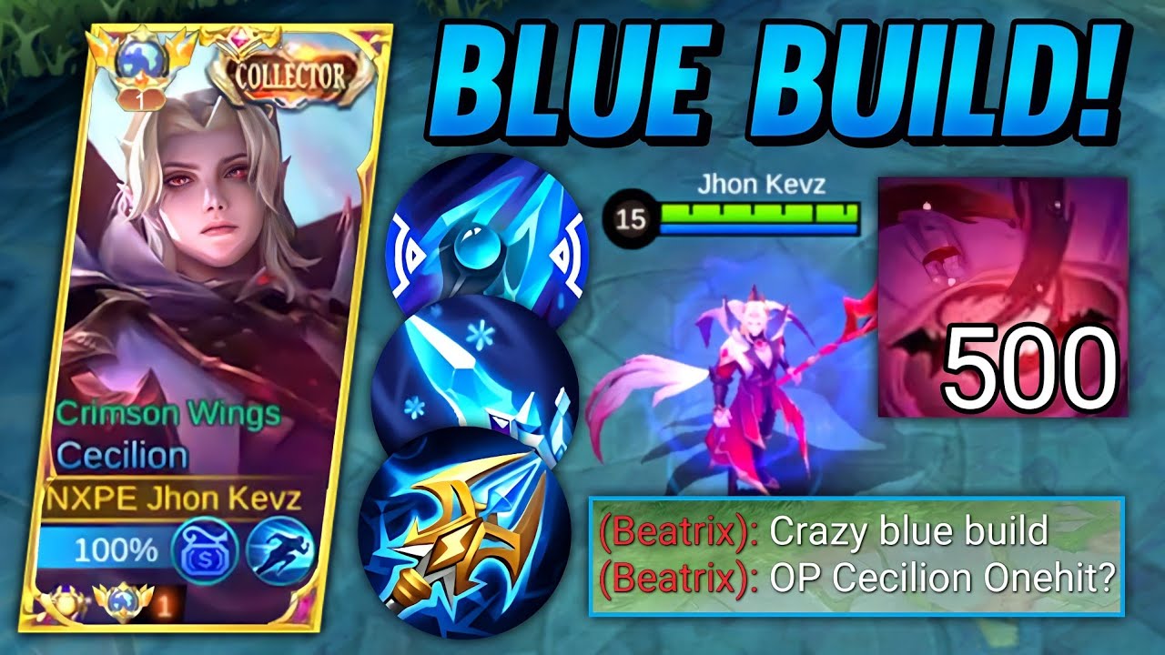 CECILION BLUE BUILD CHALLENGE!! (MUST WATCH!) 100% BROKEN! TOP GLOBAL ...