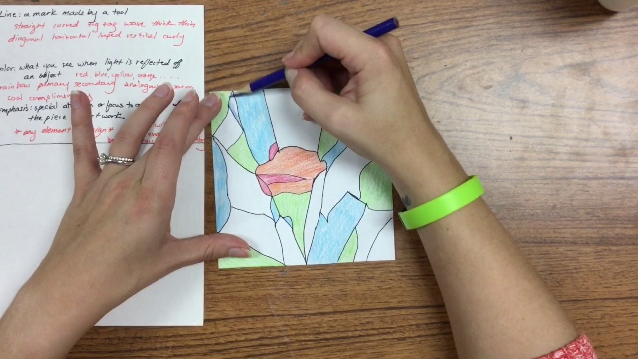 Line, Color, Emphasis opt2 - YouTube