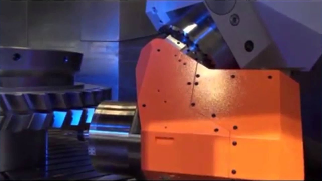 Emil Macchine Utensili: REIDEN RX18, centro di lavoro a 5 assi A - YouTube