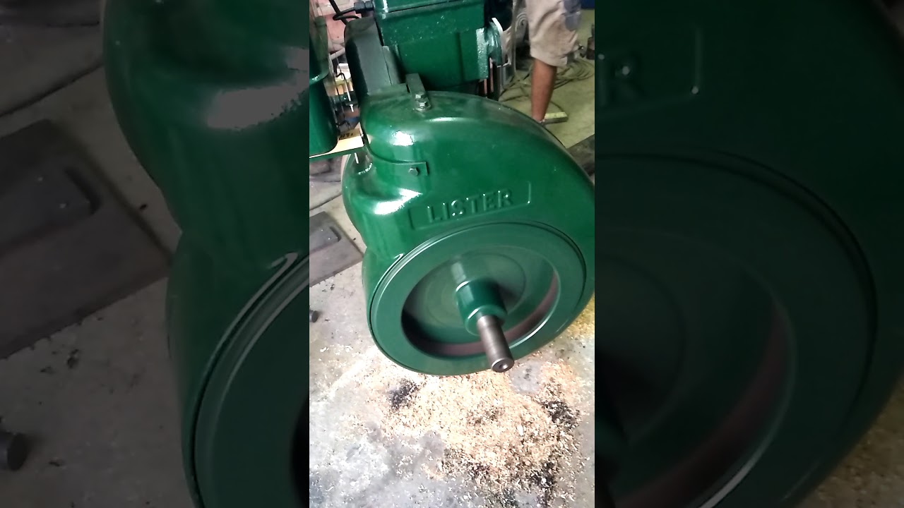 LISTER VA first start after restoration Malta - YouTube