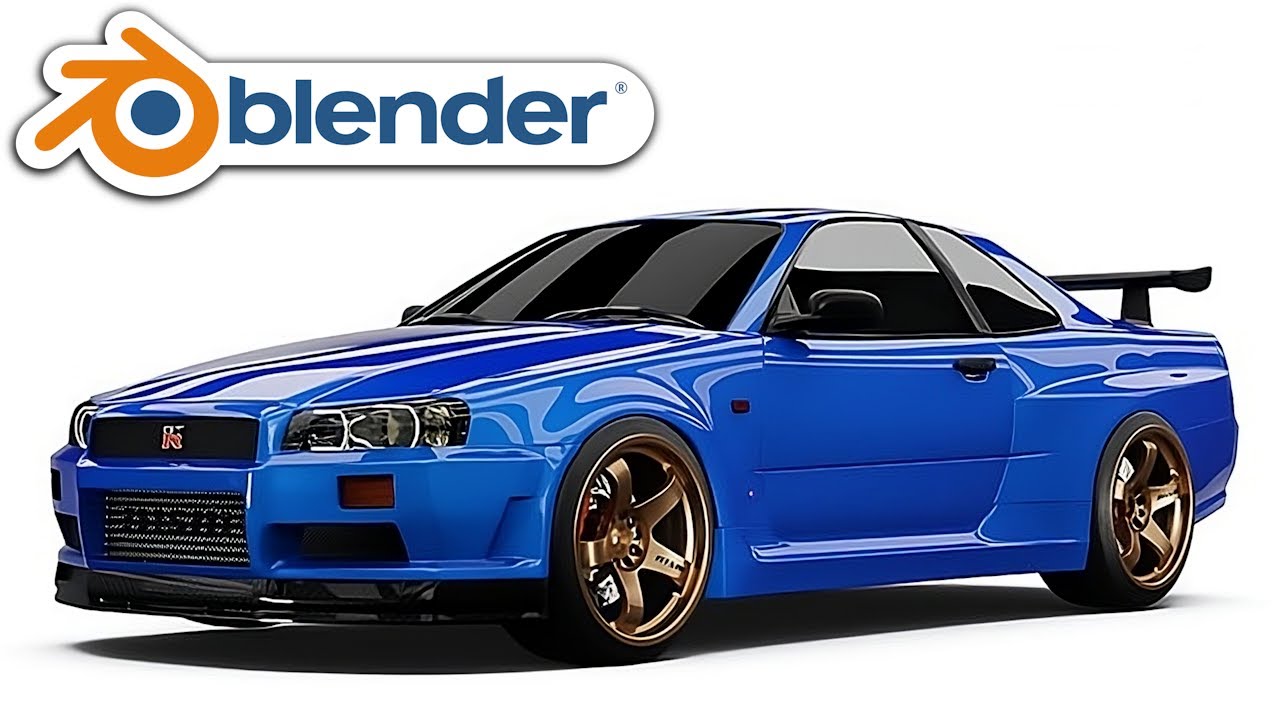 Blender Car Modeling Tutorial - Cleaning Topoogy on a Nissan R-34 ...