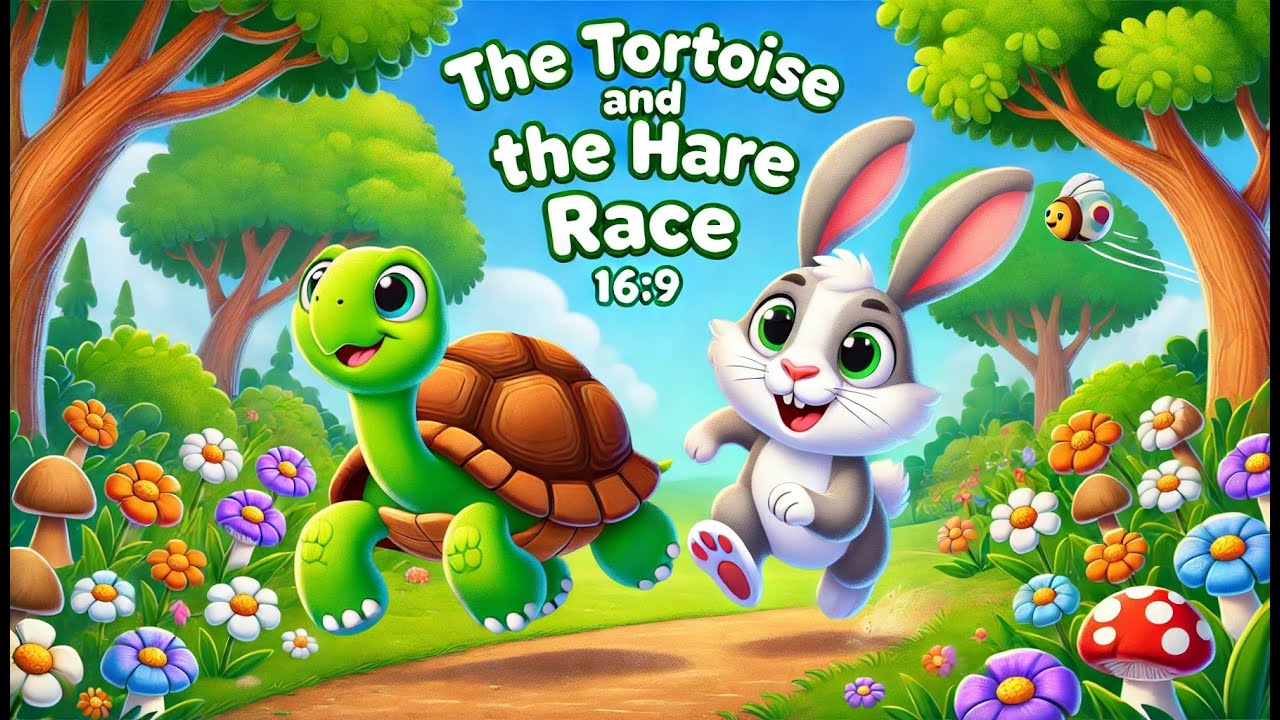 The Tortoise and the Hare Race | Fun Kids Song & Dance! | Nursery ...