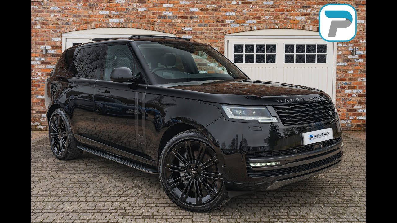 2022/22 RANGE ROVER 3.0 D350 HSE IN SANTORINI BLACK METALLIC WITH BLACK ...