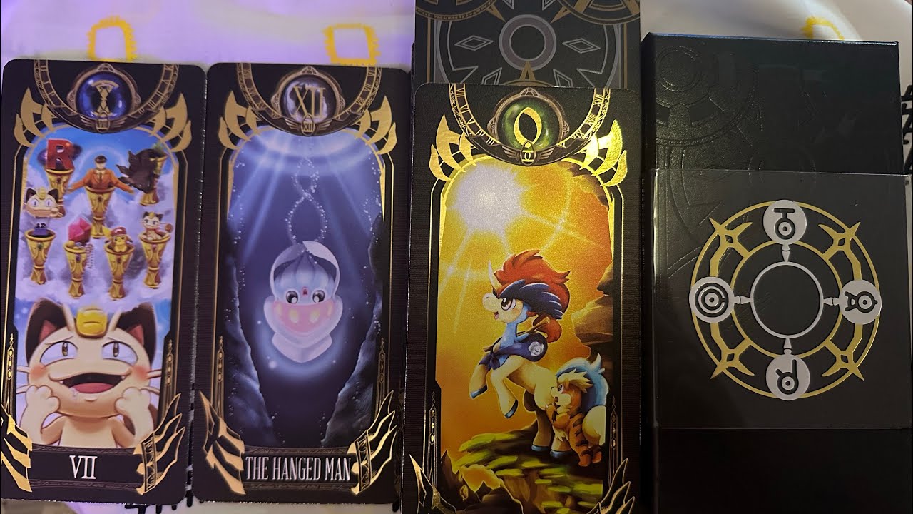 The Best Pokémon Tarot Deck Flick Through/Review - YouTube