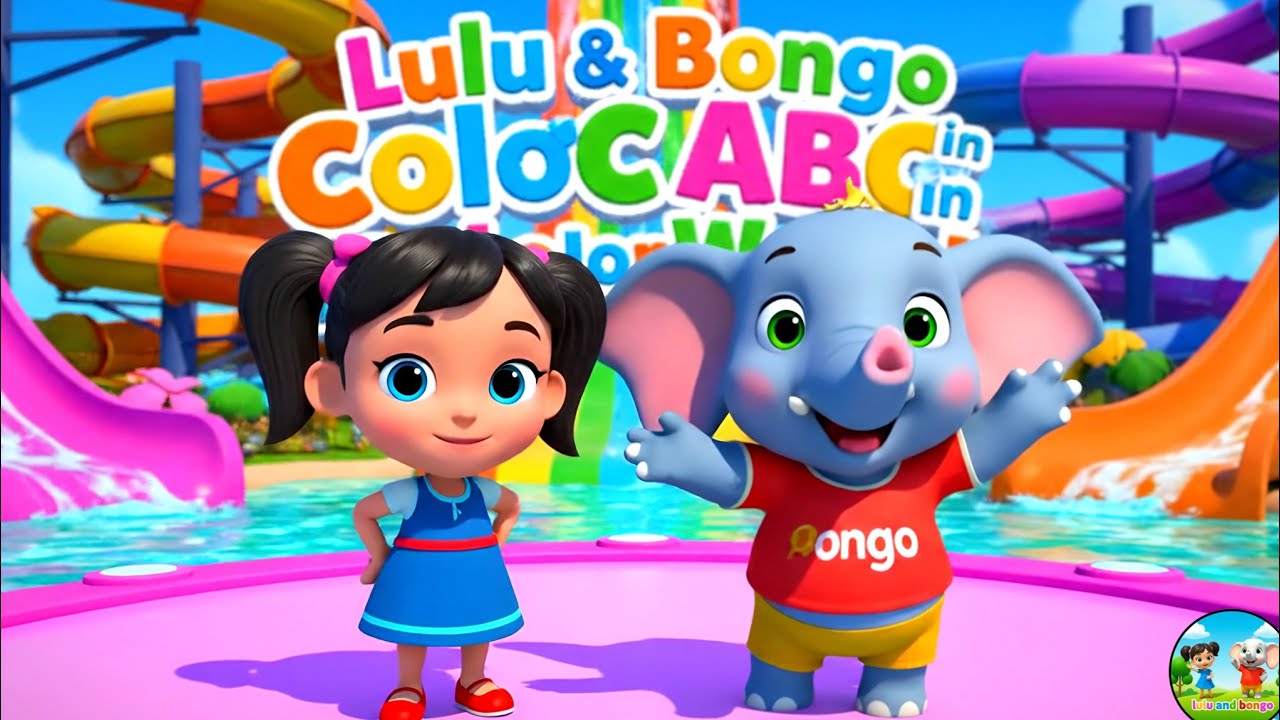 Lulu 👧 & Bongo 🐘 Learn ABC in Color World 🌈 | Fun Alphabet Learning ...