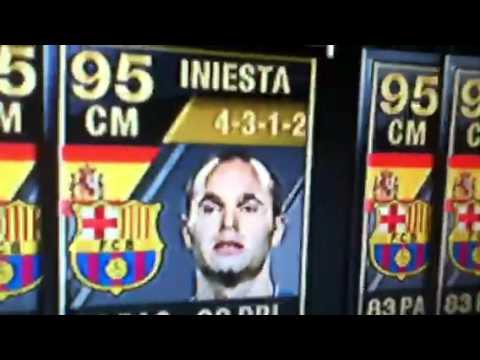 Fifa 12 IF Iniesta giveaway (PS3 ONLY) - YouTube