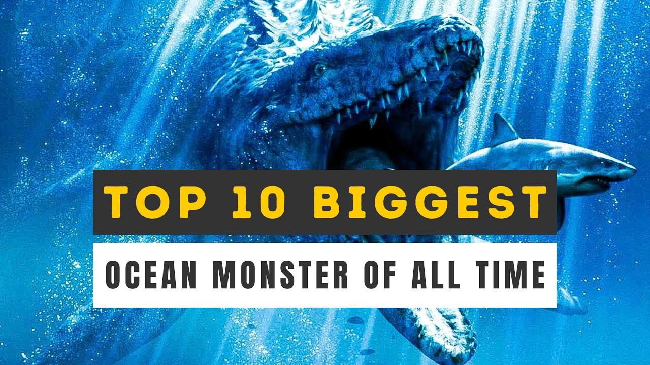 Top 10 BIGGEST ocean monsters of ALL TIME! 🌊 || #ocean #sea #monster ...