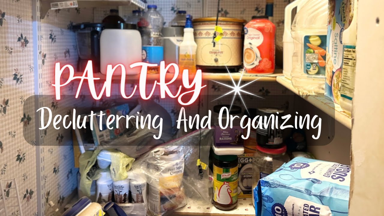 PANTRY Decluttering And Organizing | #declutter | Mobile Home Living ...