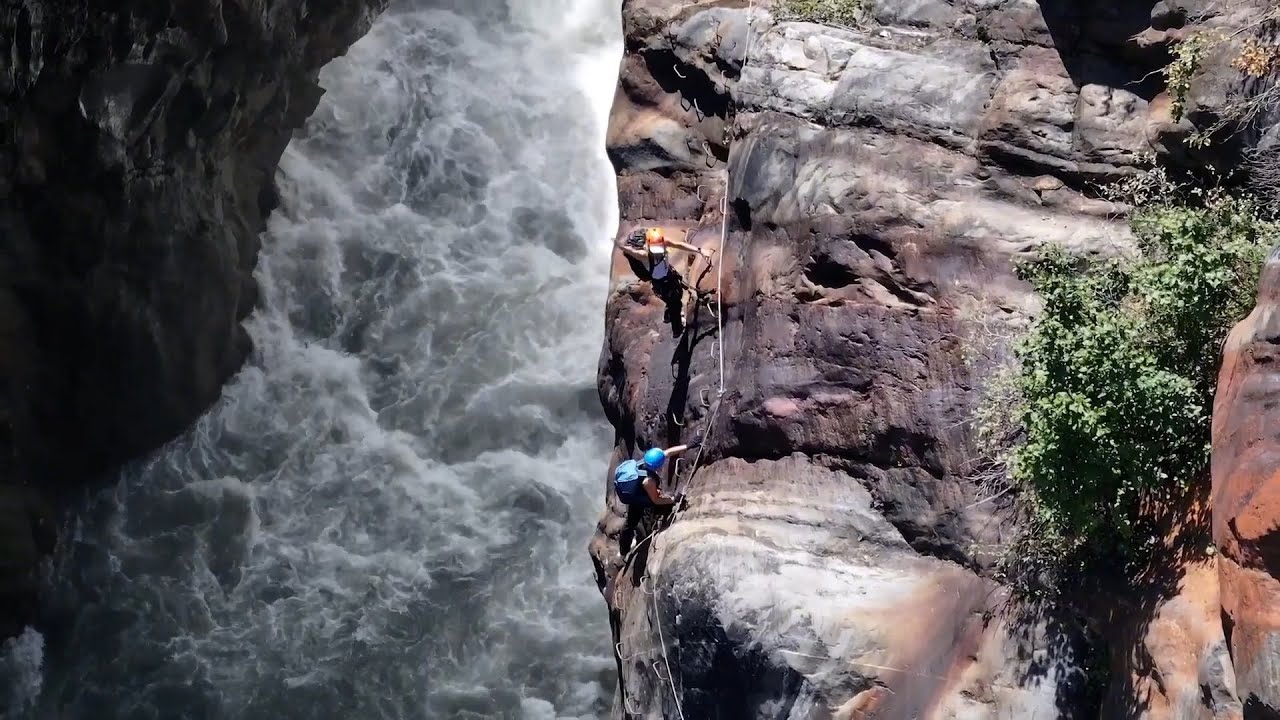 CMH Cariboos - Zillmer Canyon Via Ferrata - YouTube