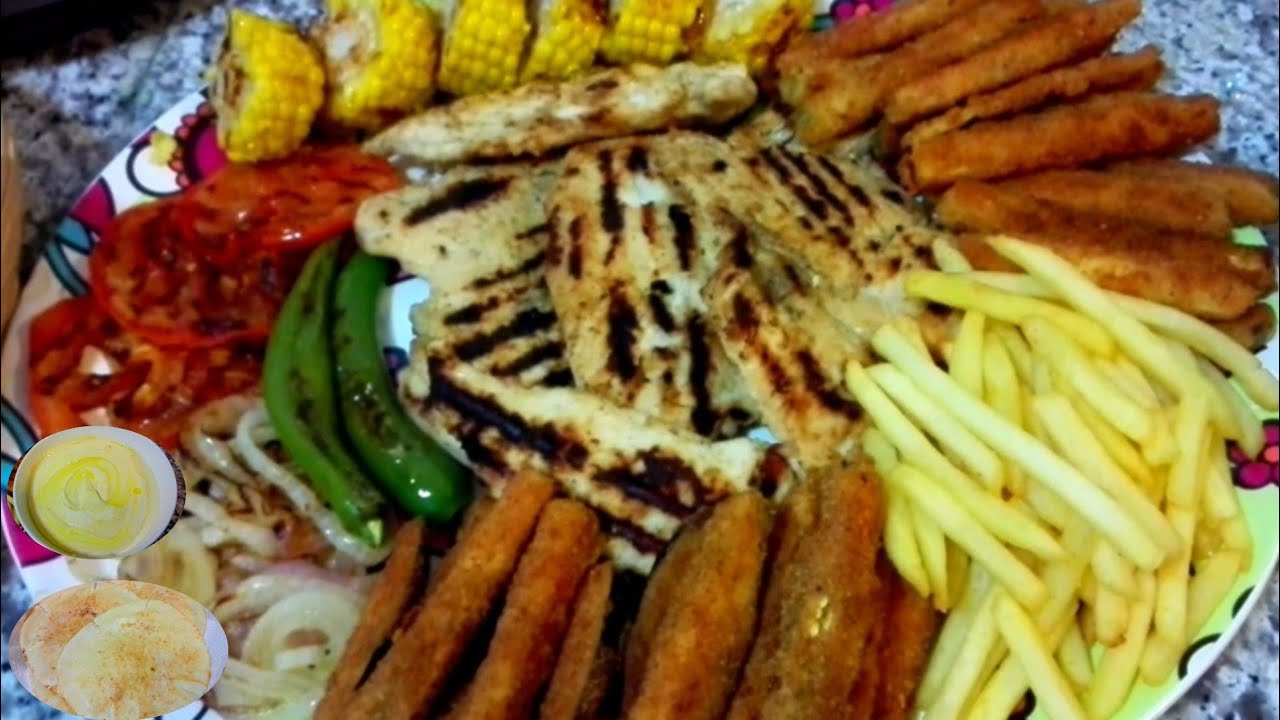 Arabic Platter for Dinner - YouTube