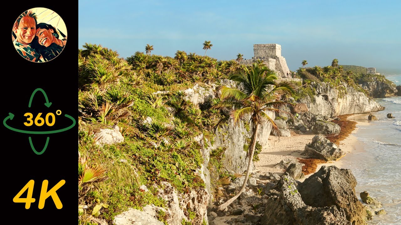 Tour 02 - Maya Ruine Tulum (4K 360° Virtual Tour) - YouTube