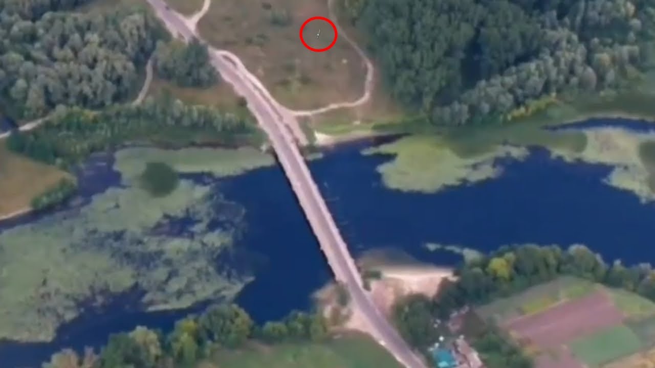 JDAM Extended Range Destroy Bridge In Kursk - YouTube
