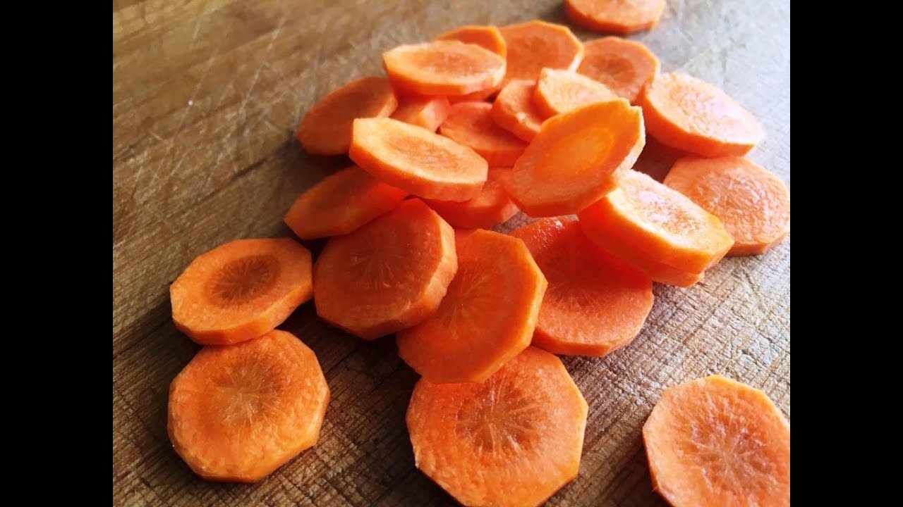 How to cut carrot rings for cooking, #Carrot, #Vegetable - YouTube