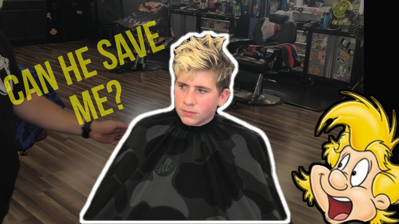 Two Toned Taper Fade! BARBER HOW TO - YouTube