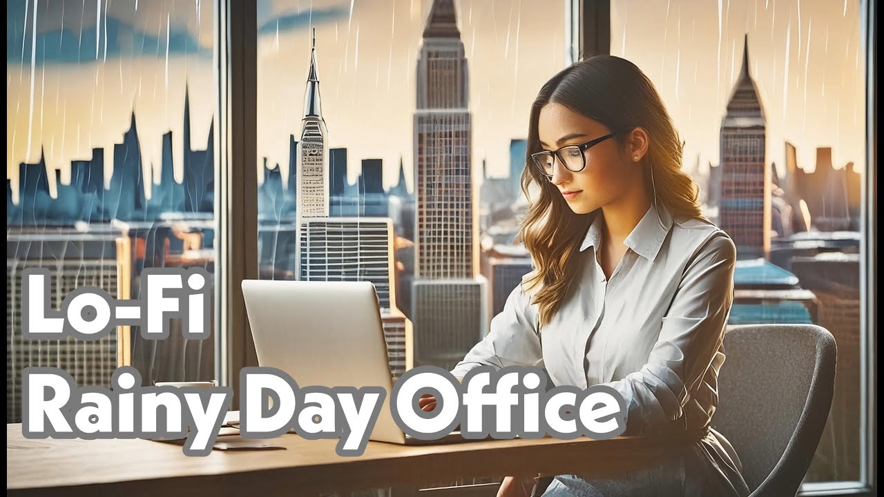 Lo-Fi BGM: Rainy Day Office - YouTube