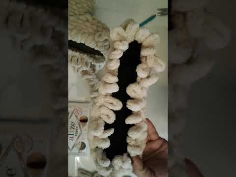 Tığ şiş kullanmadan ev botu yapımı