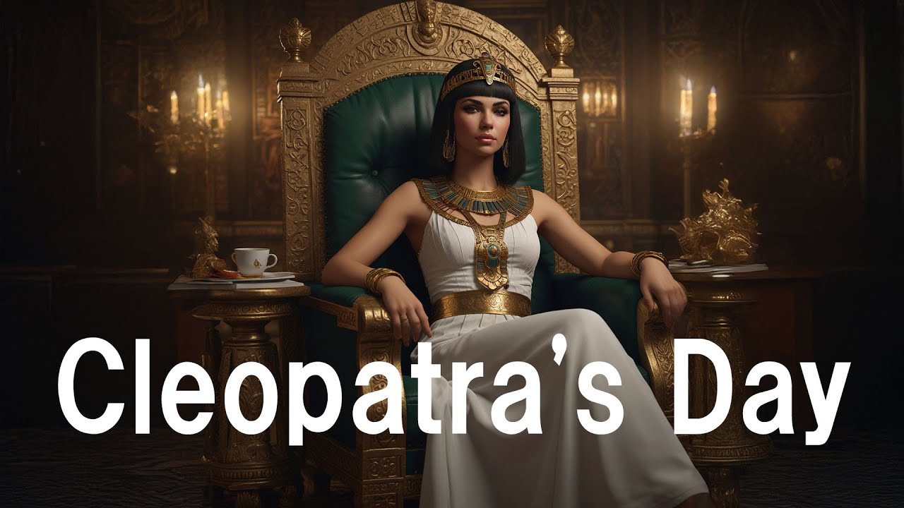 Cleopatra's Day #aivideo #aiairt #aimusic - YouTube