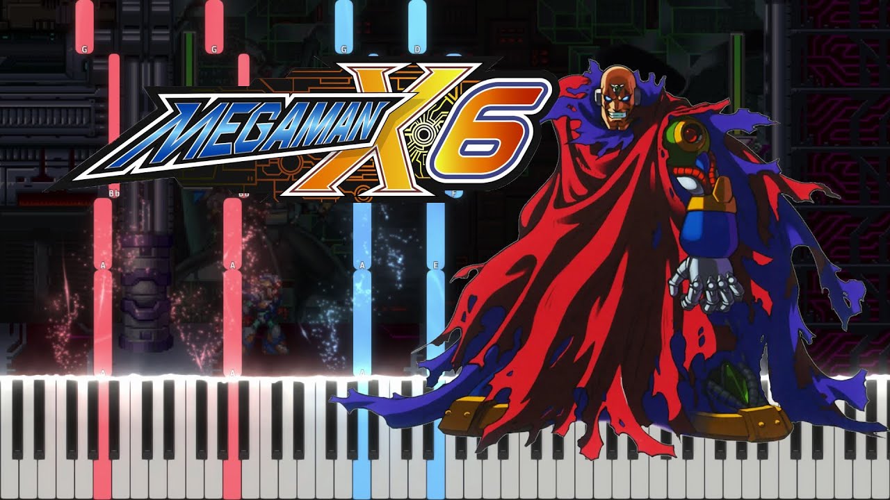 Mega Man X6 - Sigma 1st (Piano Tutorial by Javin Tham) - YouTube