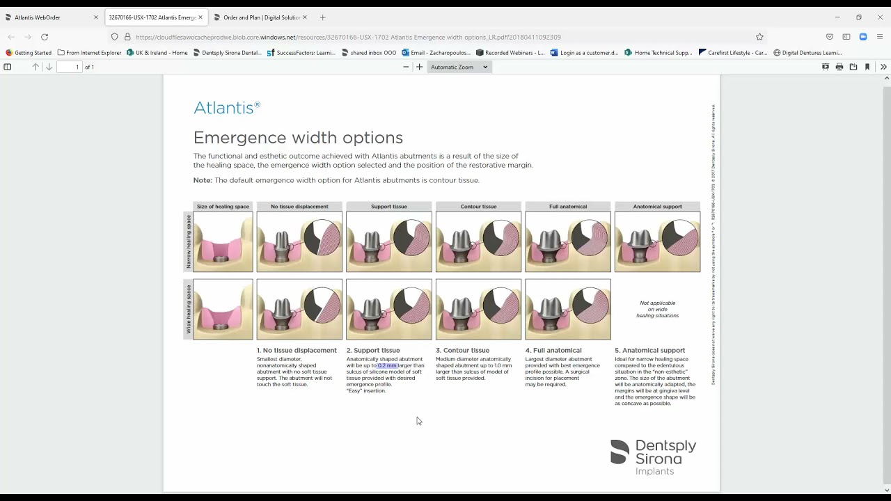 Dentsply Sirona Atlantis Web Order: How to register, place a new order ...