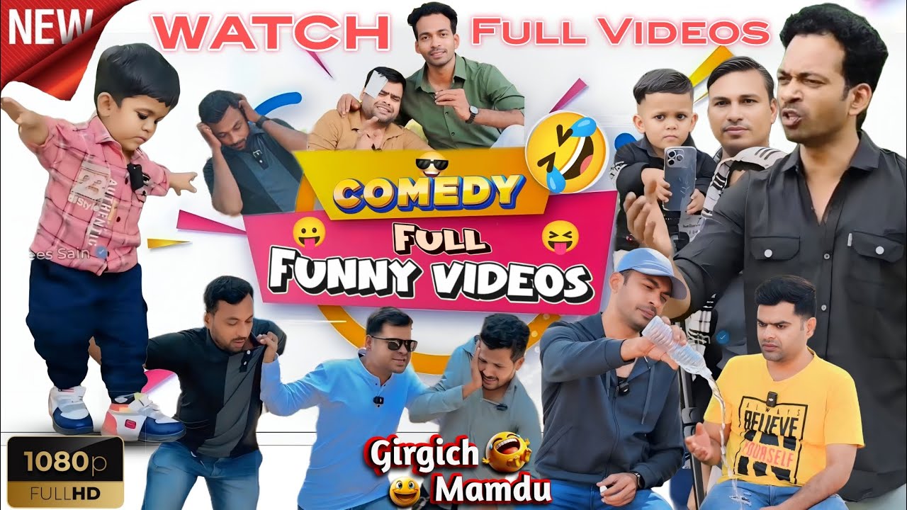 COMEDY FULL FUNNY VIDEOS 😂 Mamdu Akhib Idrees sain videos 🤣😂🤣 - YouTube