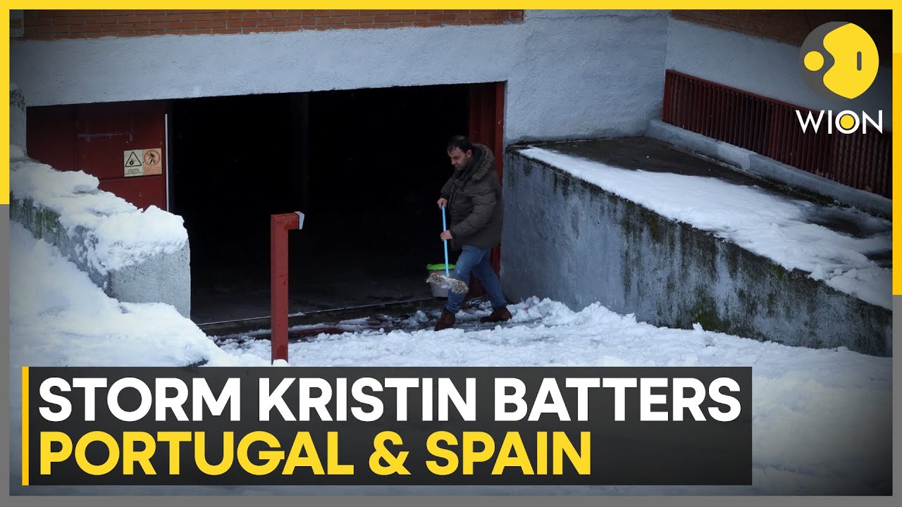 Storm Kristin: Hurricane Winds of Kristin Devastate Lisbon Outskirts ...