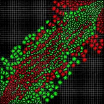 Simulating crowds based on a space colonization algorithm (BioCrowds) - YouTube