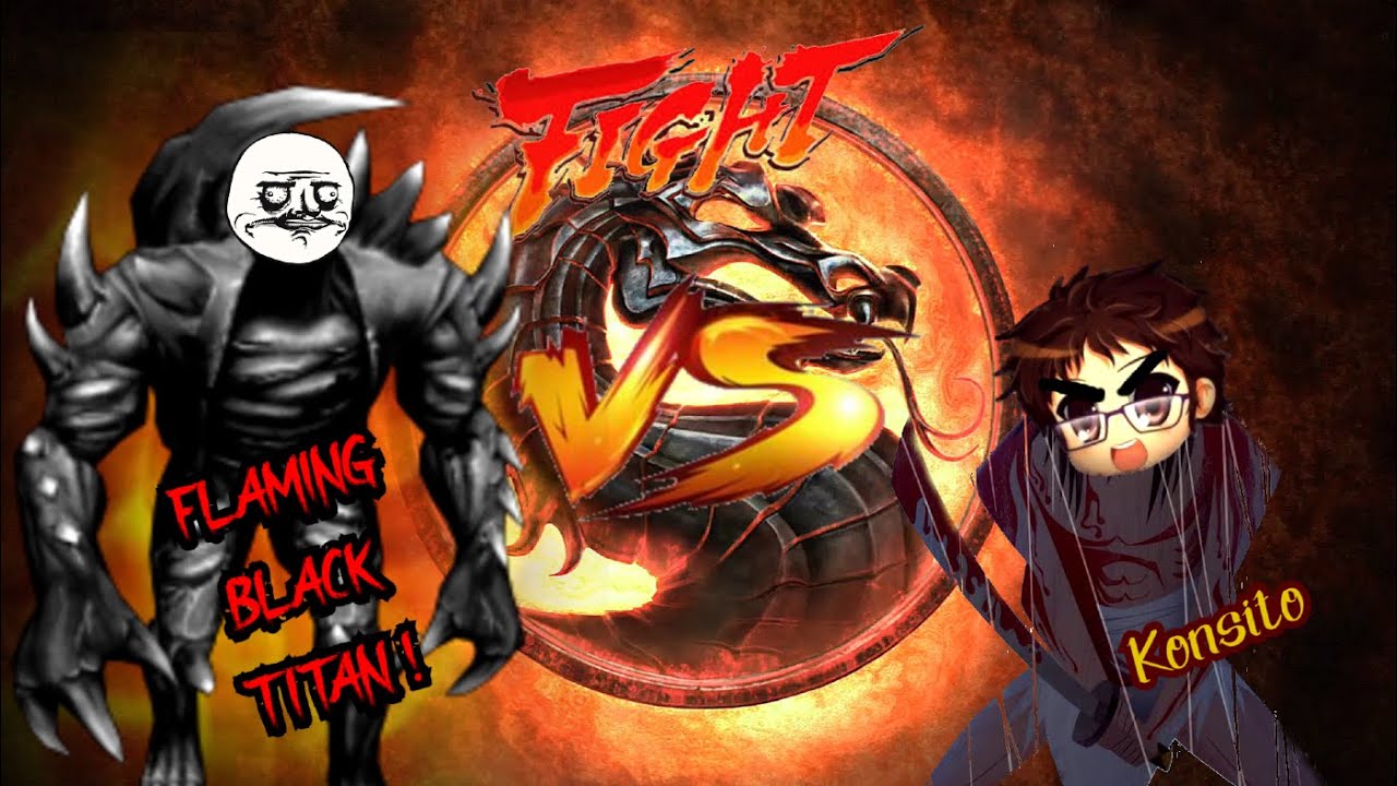 Flaming Black Titan vs Titanium Blades (El camino de un Samurai) - YouTube
