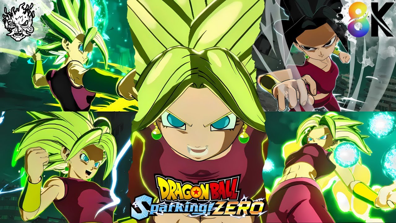 DRAGON BALL: Sparking! ZERO - Kefla All Special Moves & Transformations ...