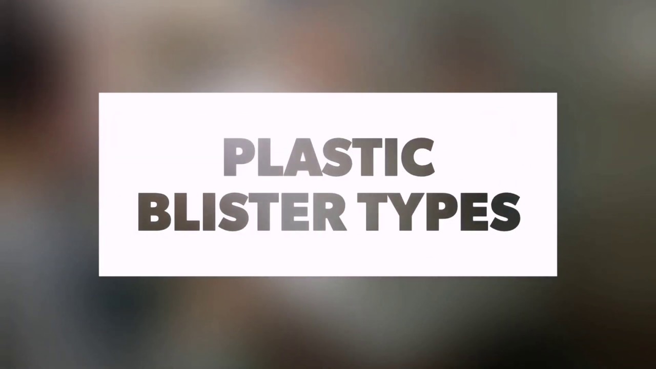 trapped blister packaging - YouTube