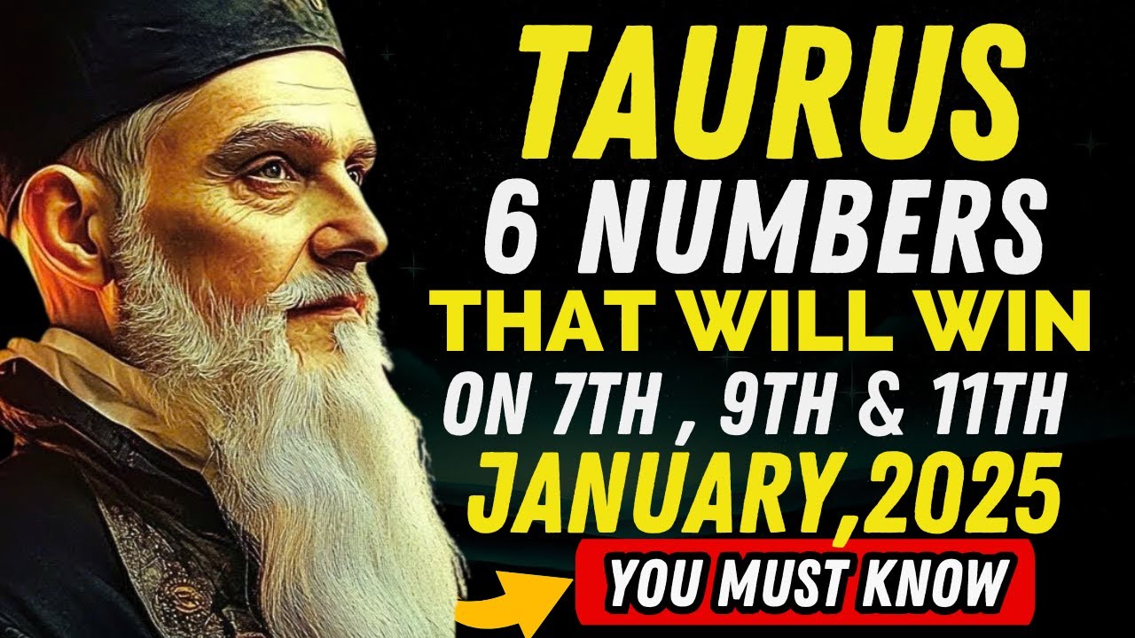 Taurus ♎ Your 6 LUCKY NUMBERS to Hit The Jackpot 💰 in January 7, 9 & 11 ...