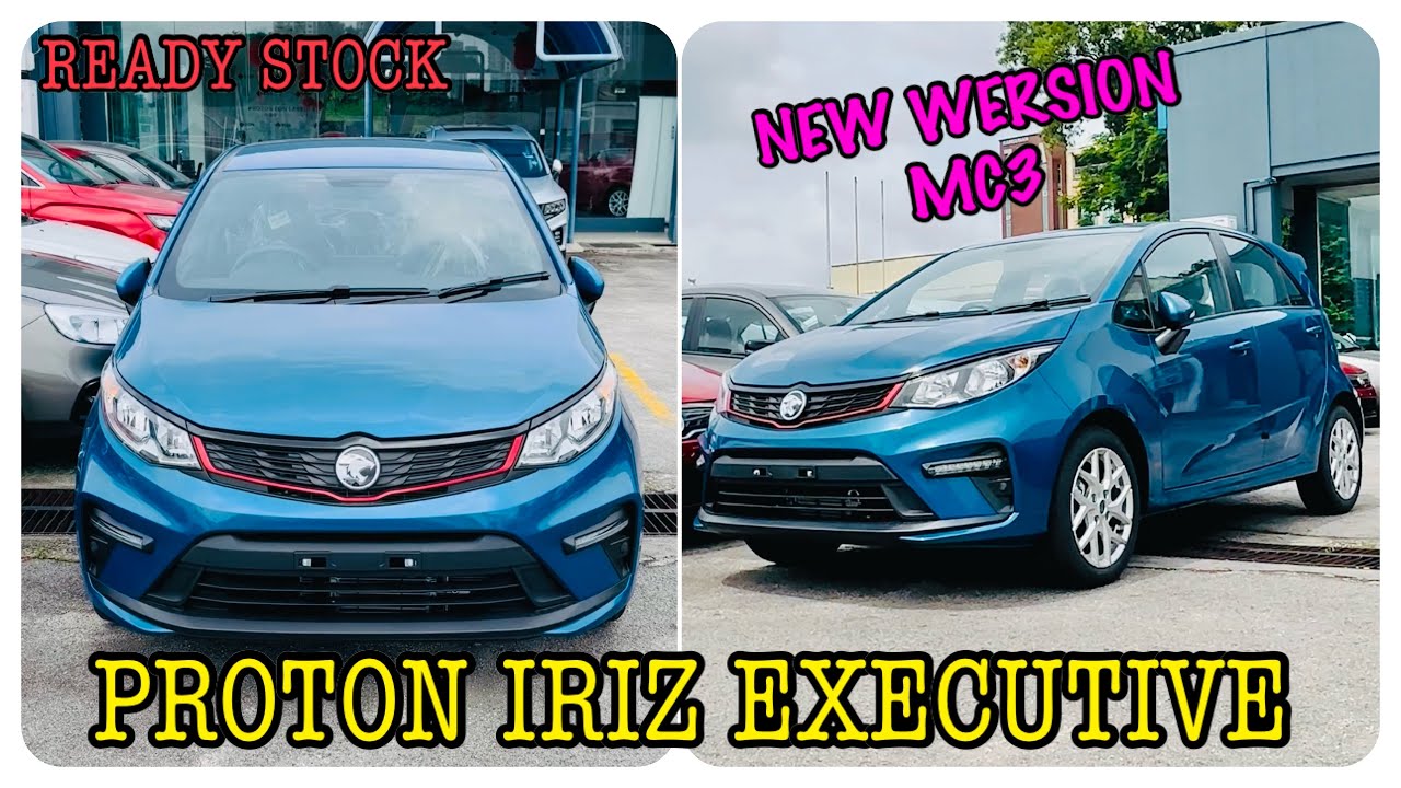 VERSI MC3 PROTON IRIZ EXECUTIVE 1.6 BIRU OCEAN BLUE - YouTube