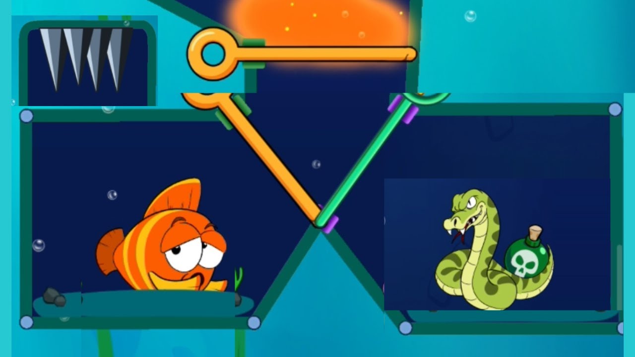 save the fish / pull the pin level save fish pull the pin android and ios games / mobile game ...