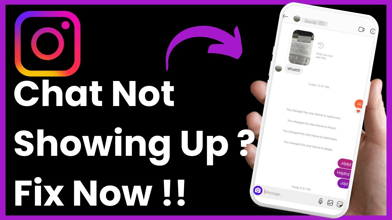 How To Fix Instagram Chat Not Showing Up /Loading ! - YouTube