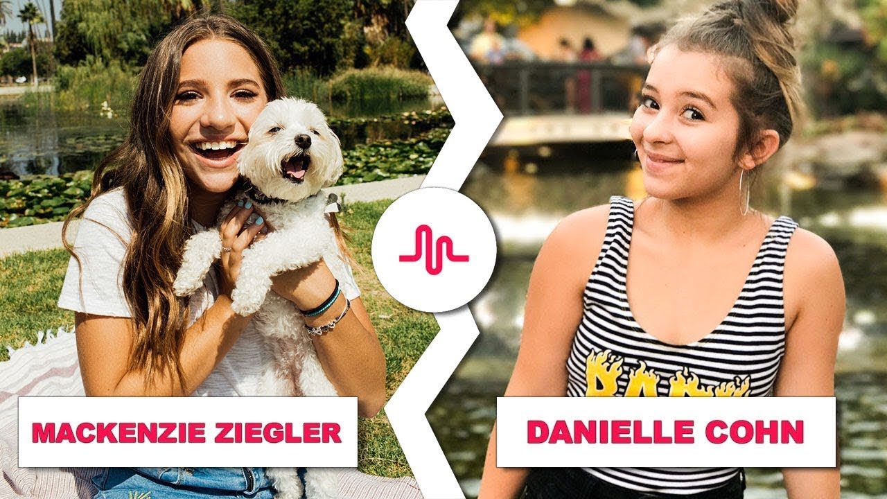 Danielle Cohn VS. Mackenzie Ziegler | musically edition 💘 - YouTube